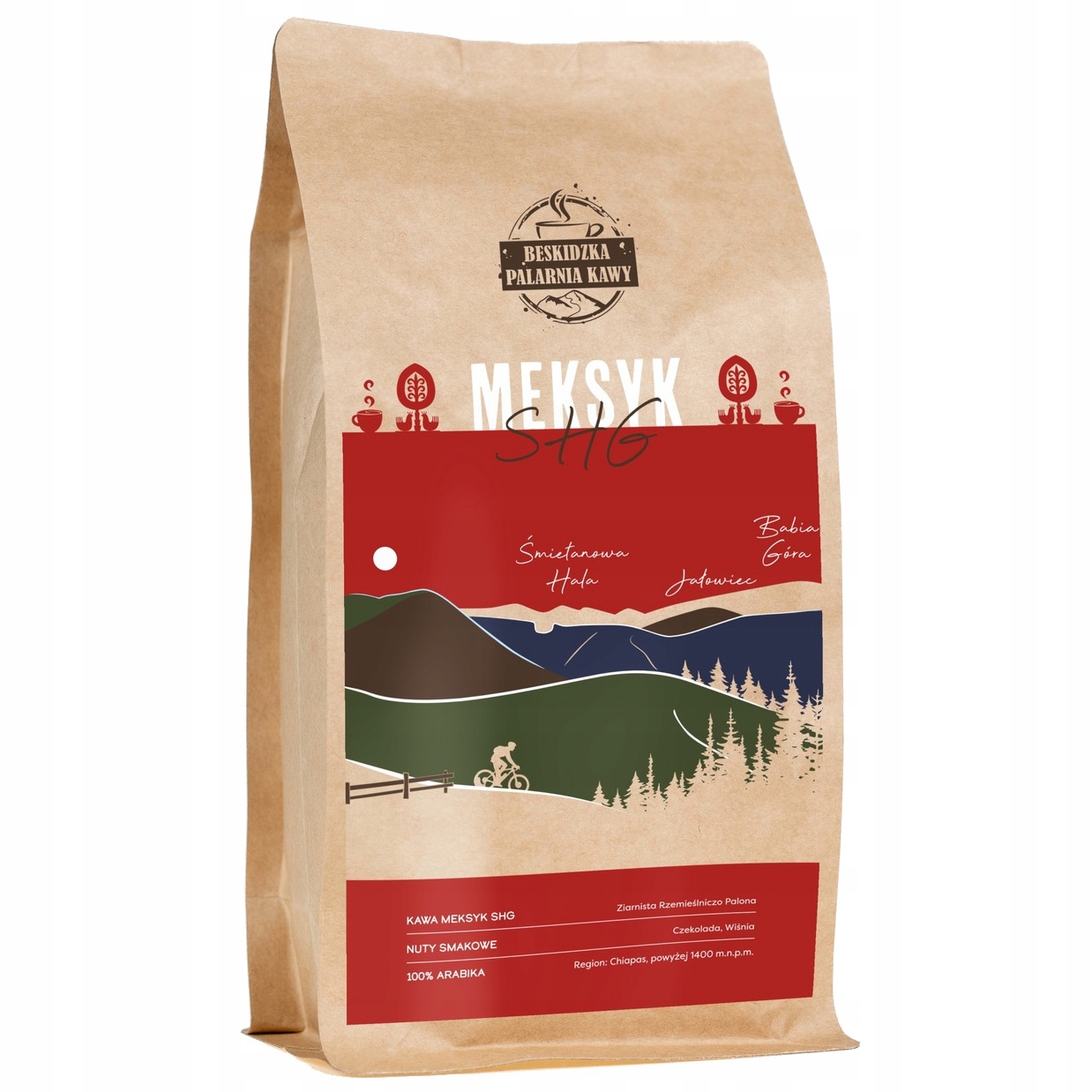 ČERSTVĚ PRAŽENÁ KÁVA ZRNKOVÁ MEXIKO SHG 500G 100% ARABICA SPECIALITY za 346.00CZK - Allegro
