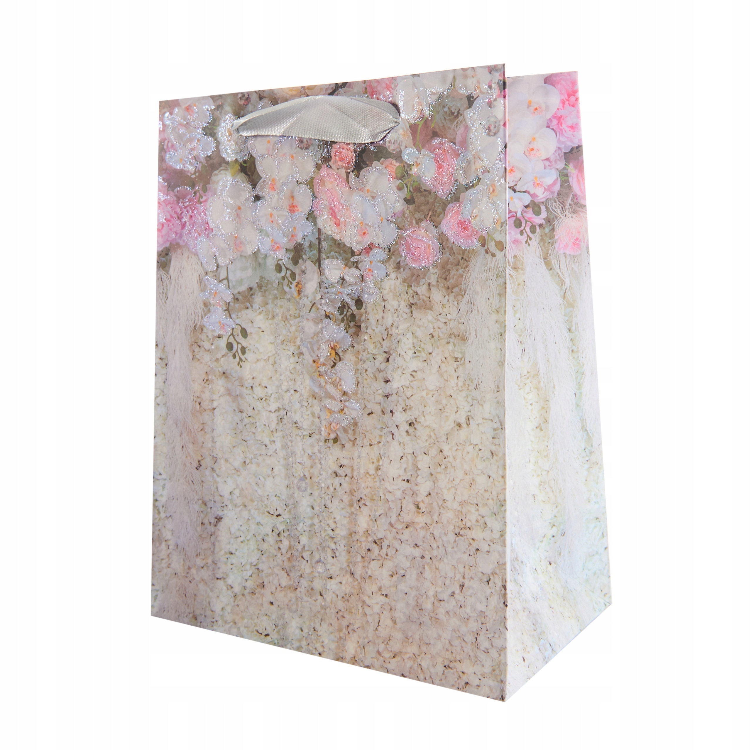 KWIATY TOREBKA PREZENTOWA 18x23CM RÓŻNE KOLORY (5900733635362) • Cena, Opinie • Torby papierowe ...