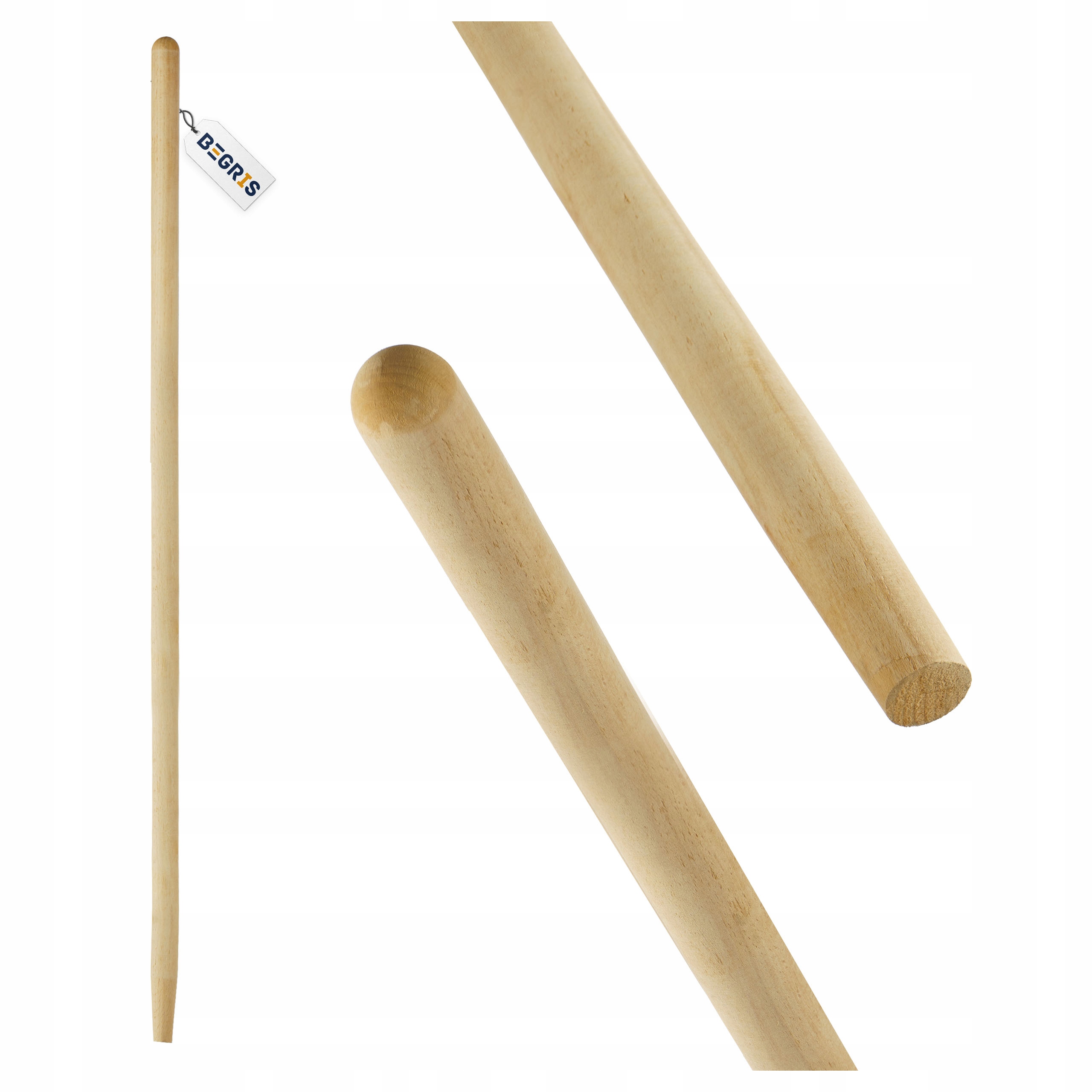 TRZON DO GRABI DREWNIANY 150CM KIJ DO SZCZOTKI STYL ULICÓWKA TRZONEK ...