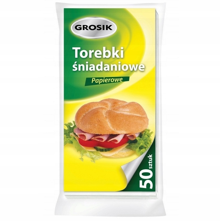 GROSIK TOREBKI ŚNIADANIOWE PAPIEROWE 10X21 - 50SZT (5900536232003 ...