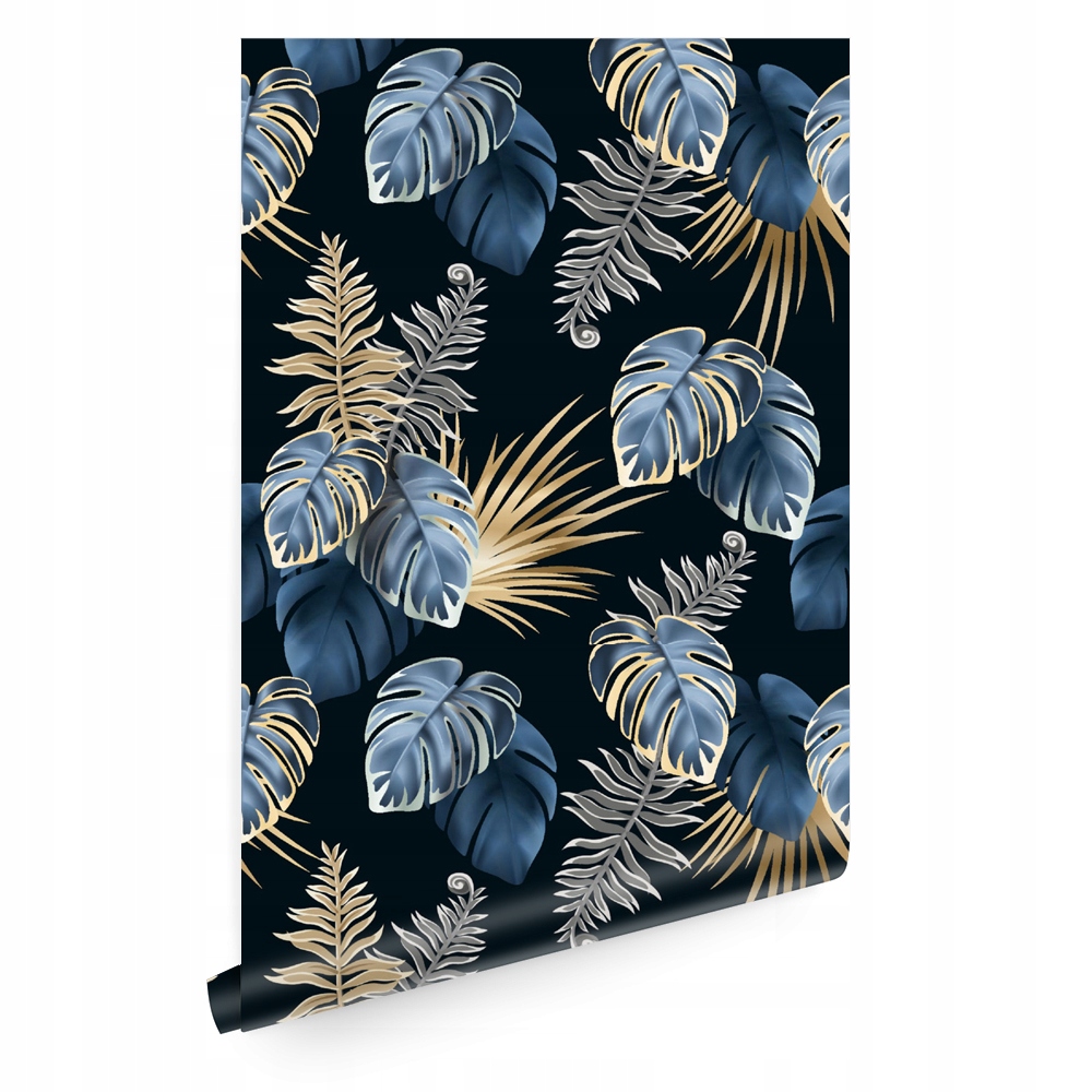 Tapeta liście palmy złote T0817 (5906688114822) • Cena, Opinie • Tapety ...