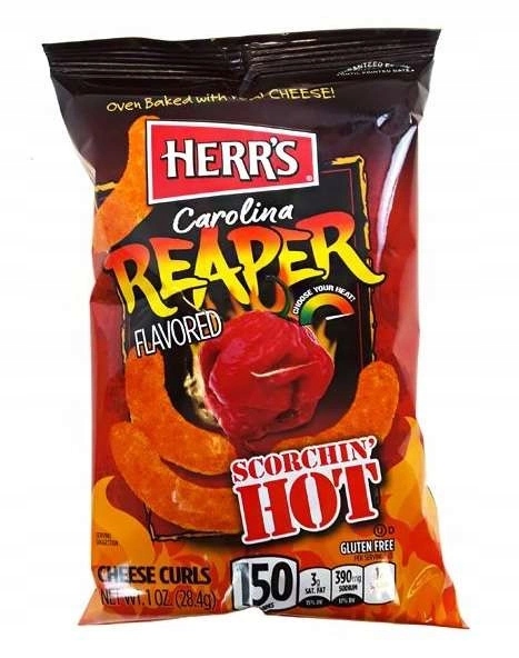 Carolina Reaper Chips - Niska cena na Allegro