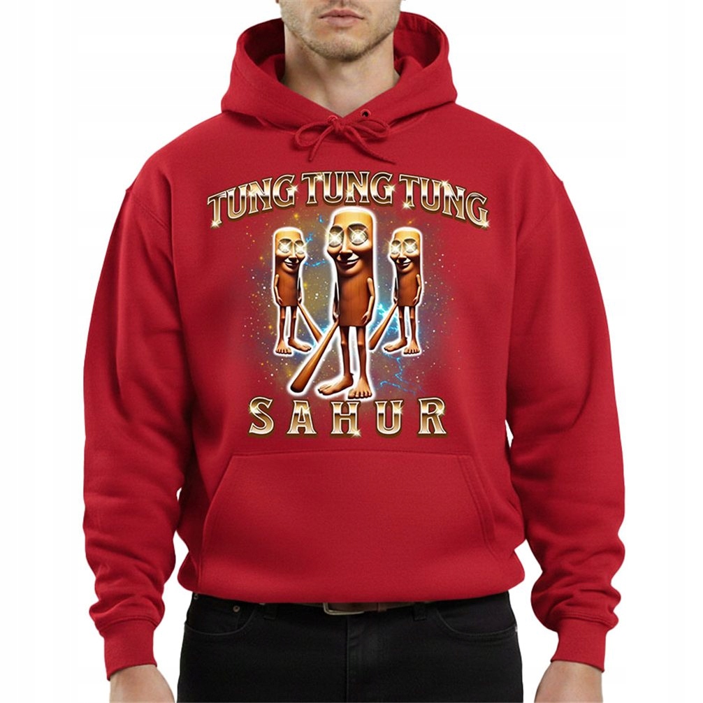 MIKINA TUNG TUNG TUNG SAHUR BRAIN ROT MEMY MEME PÁNSKÁ L, • Ceny ...