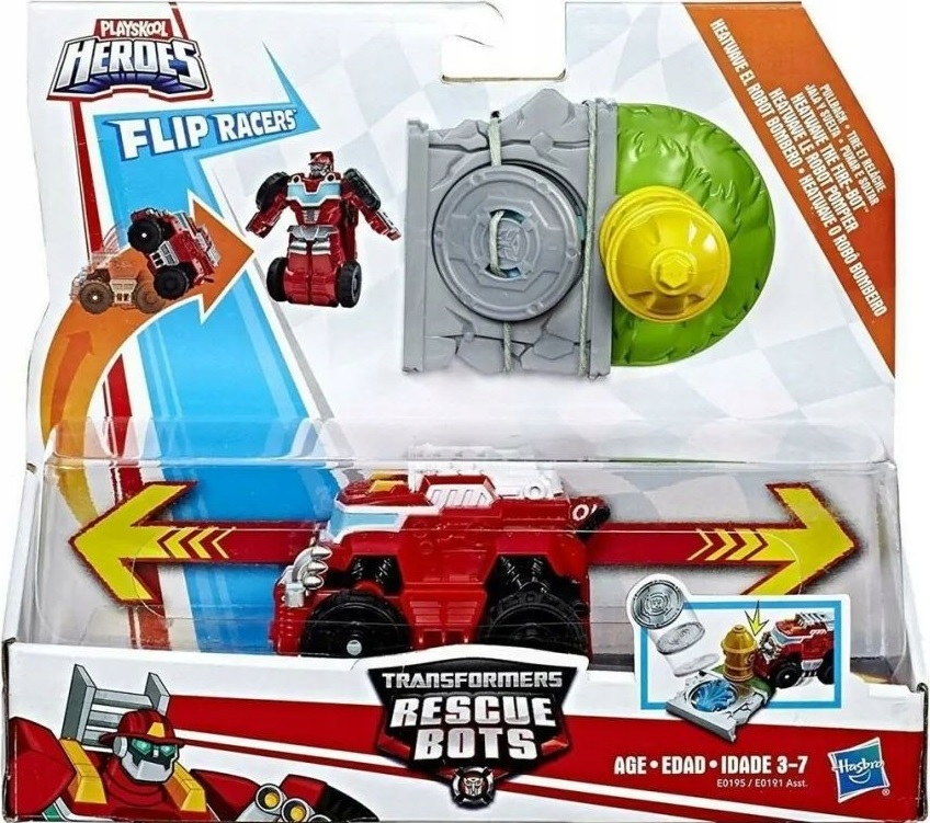 TRANSFORMERS RESCUE BOTS FLIP RACERS HEATWAVE FIRE (630509682928 ... TRANSFORMERS RESCUE BOTS FLIP RACERS HEATWAVE FIRE (630509682928 ...
