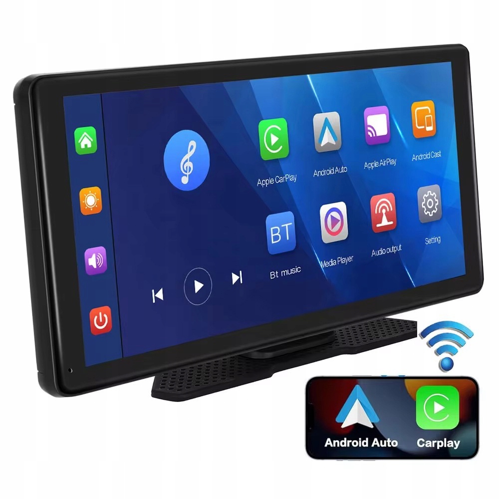 Radio stacja multimedialna do samochodu Apple Carplay Android Auto 10. ...