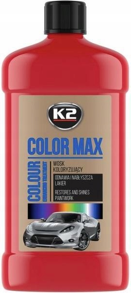 K2 COLOR MAX CZERWONY WOSK KOLORYZUJĄCY 500ML 5906534005748 za 12.83PLN ...
