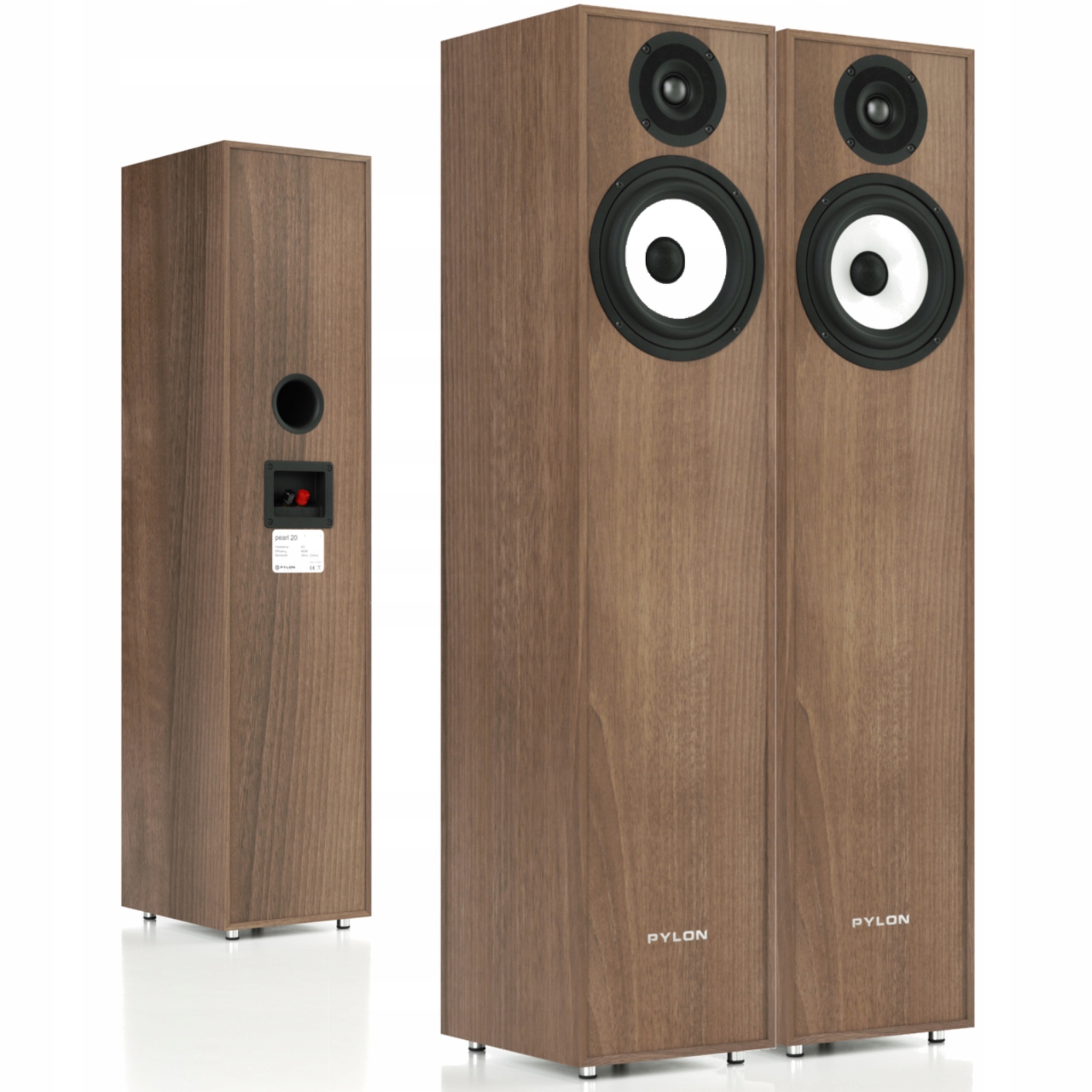 Kolumny głośnikowe Pylon Audio Pearl 25 orzech para - Sklep, Opinie ...