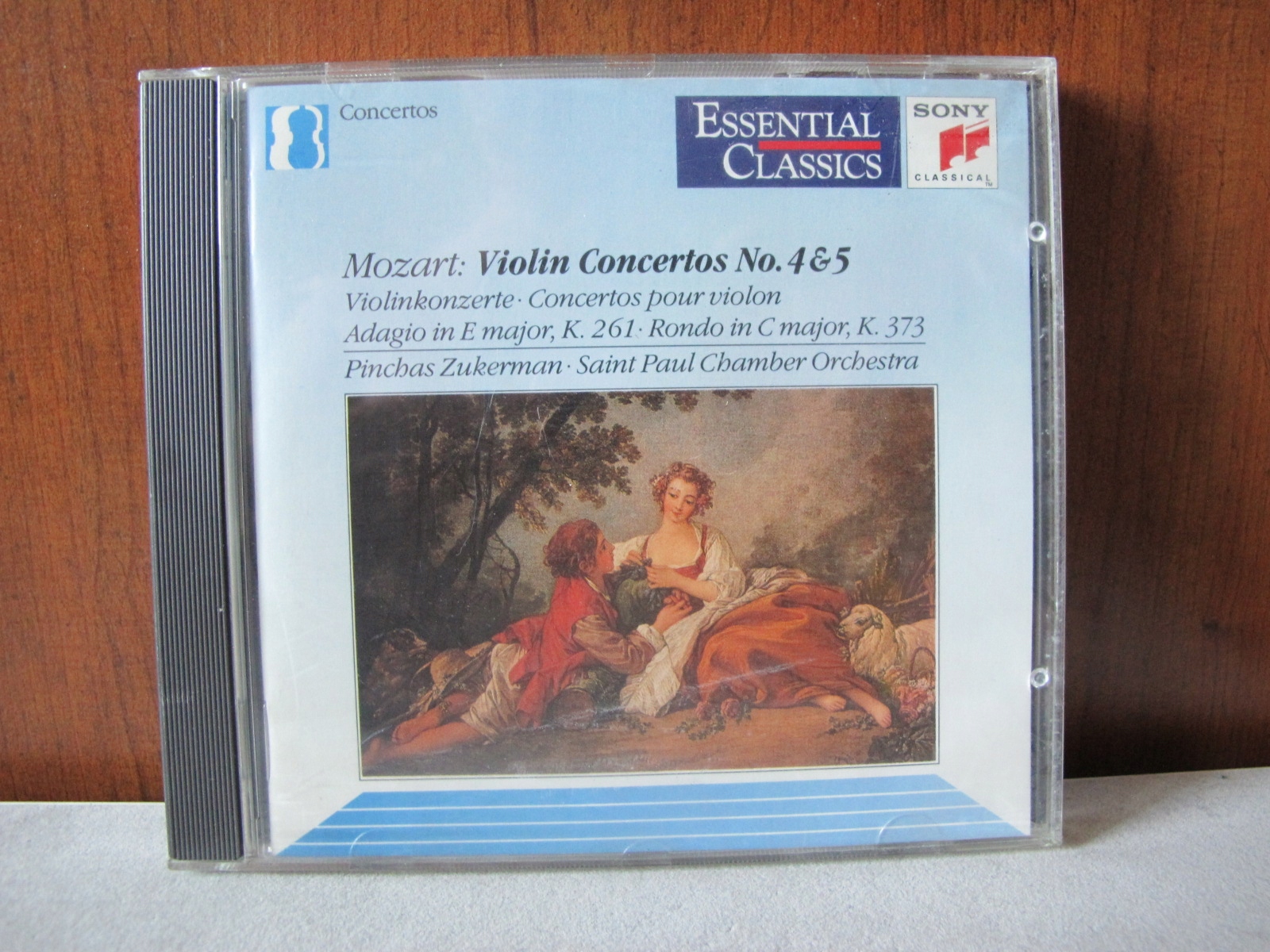 Violin Concertos No. 4 & 5 Mozart / Pinchas Zukerman, Saint Paul Chamber Orchestra CD - porównaj ...