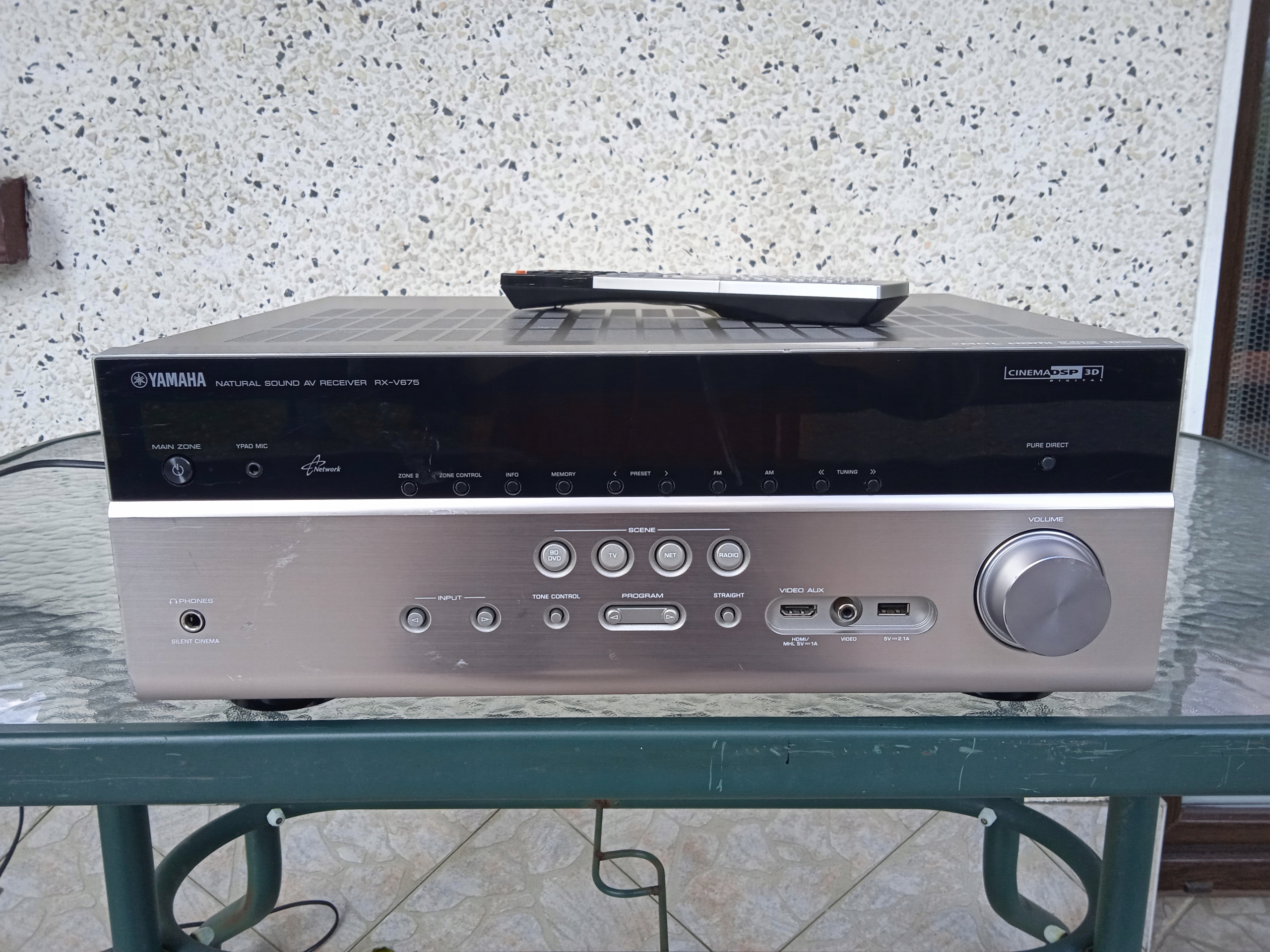 Amplituner Yamaha RX-V675 - Sklep, Opinie, Cena w Allegro