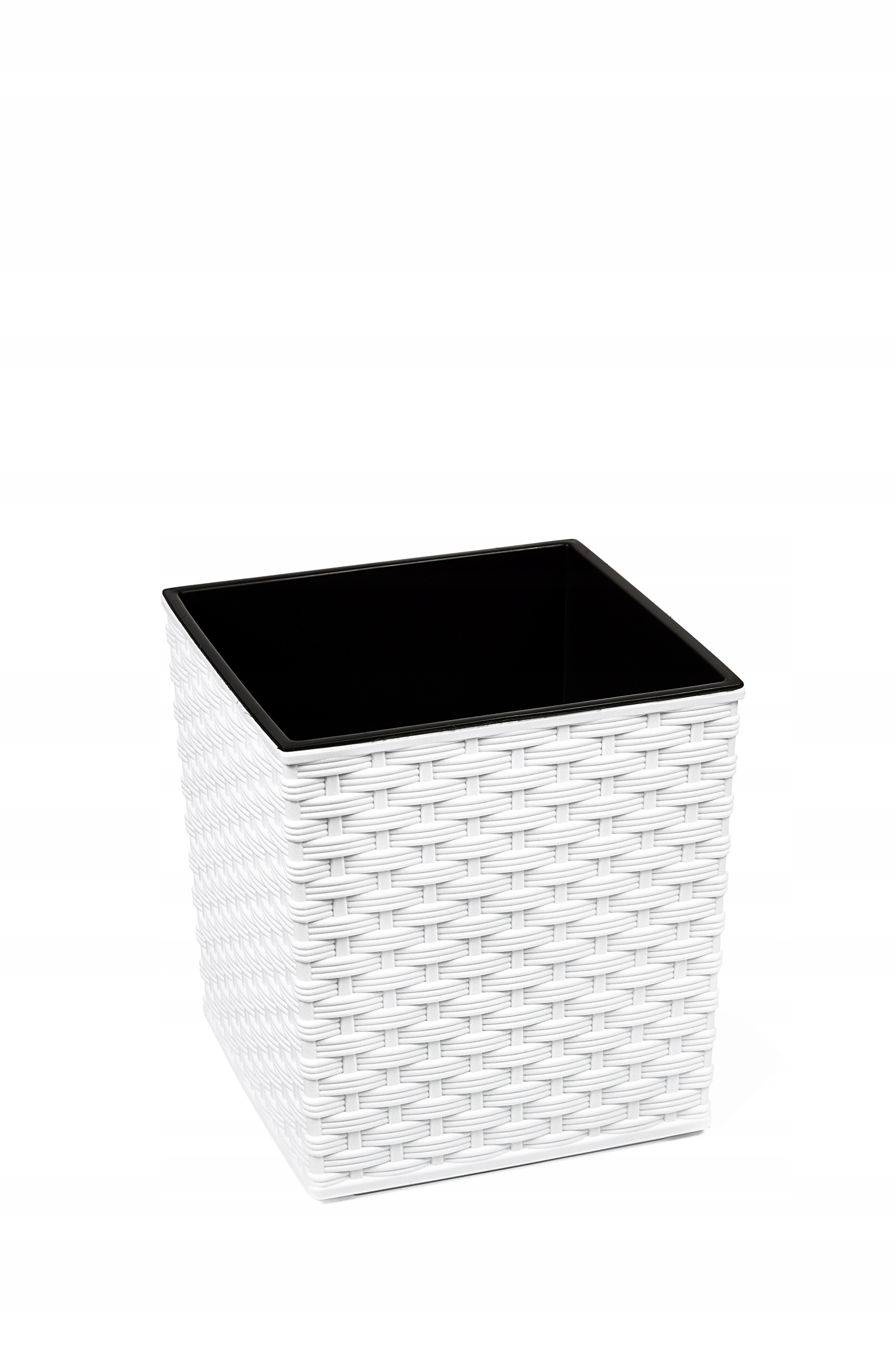 Doniczka LAMELA JUKA RATTAN biała 19x19h19,5+wkład (5900119055944 ... Doniczka LAMELA JUKA RATTAN biała 19x19h19,5+wkład (5900119055944 ...