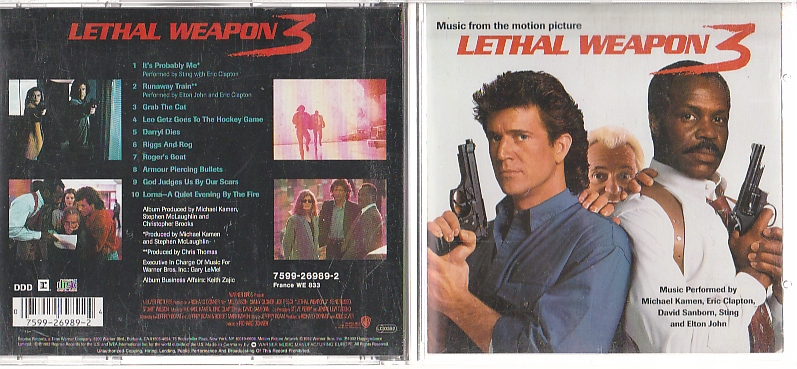 LETHAL WEAPON 3 Various Artists CD - porównaj ceny - Allegro.pl