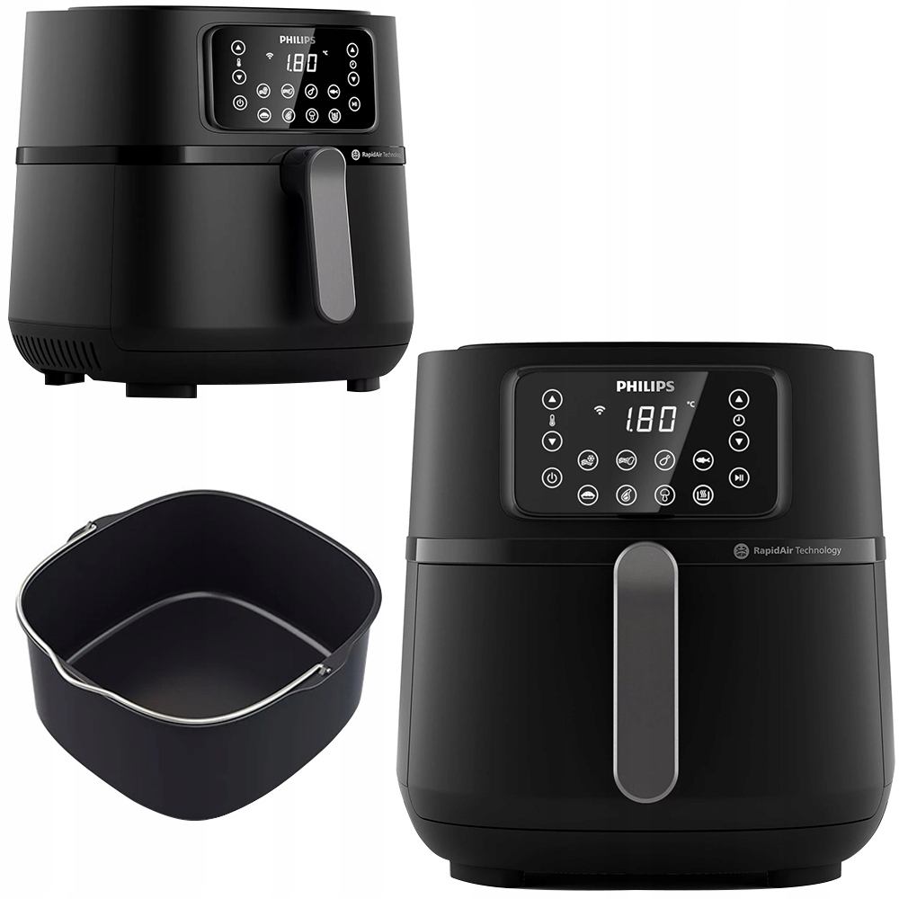 FRYTOWNICA BEZTŁUSZCZOWA AIRFRYER PHILIPS 5000 HD9285/93 RAPID AIR 2000 W - Sklep, Opinie, Cena ...