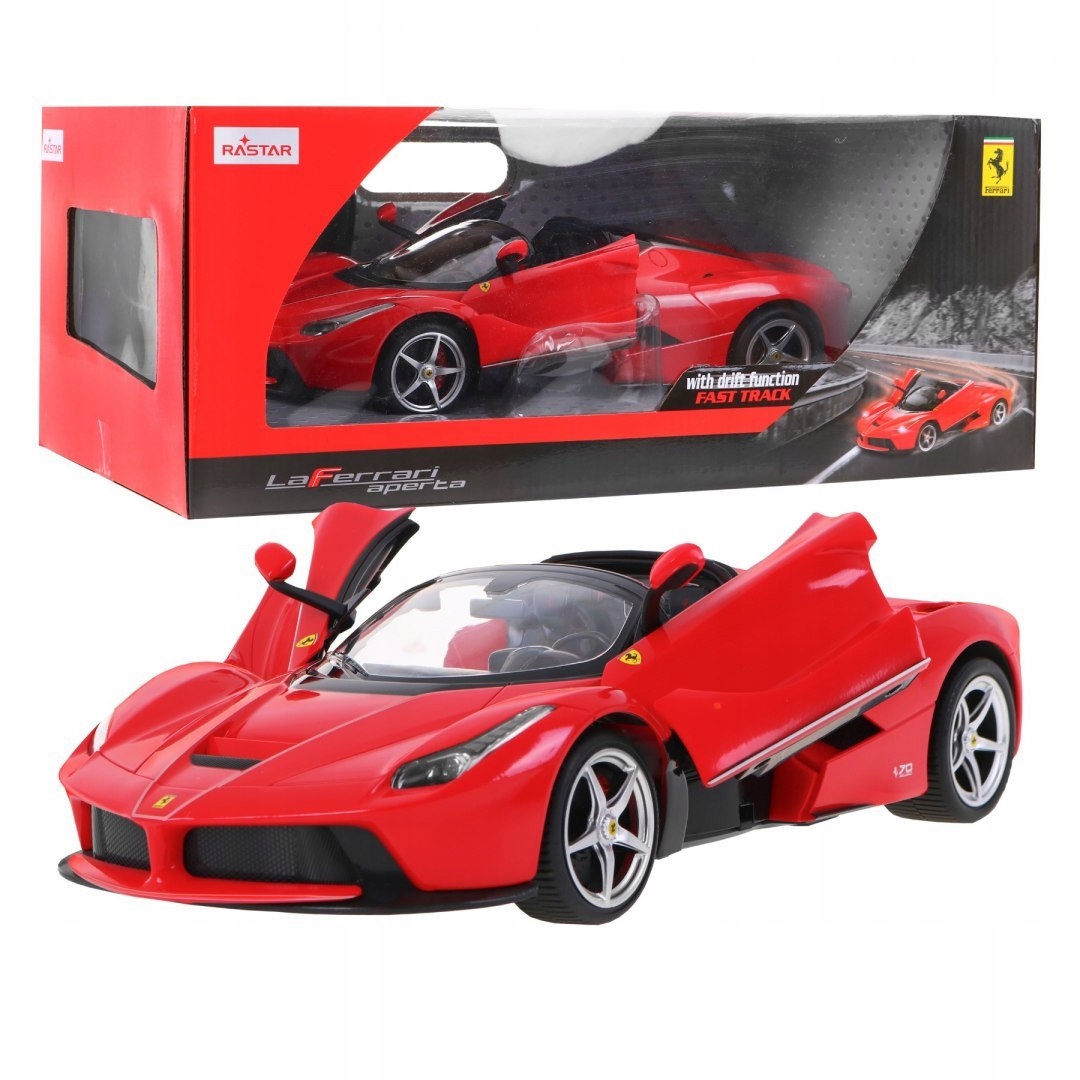 Ferrari LaFerrari Aperta piros RASTAR modell 1:14 Távirányítós autó za ...