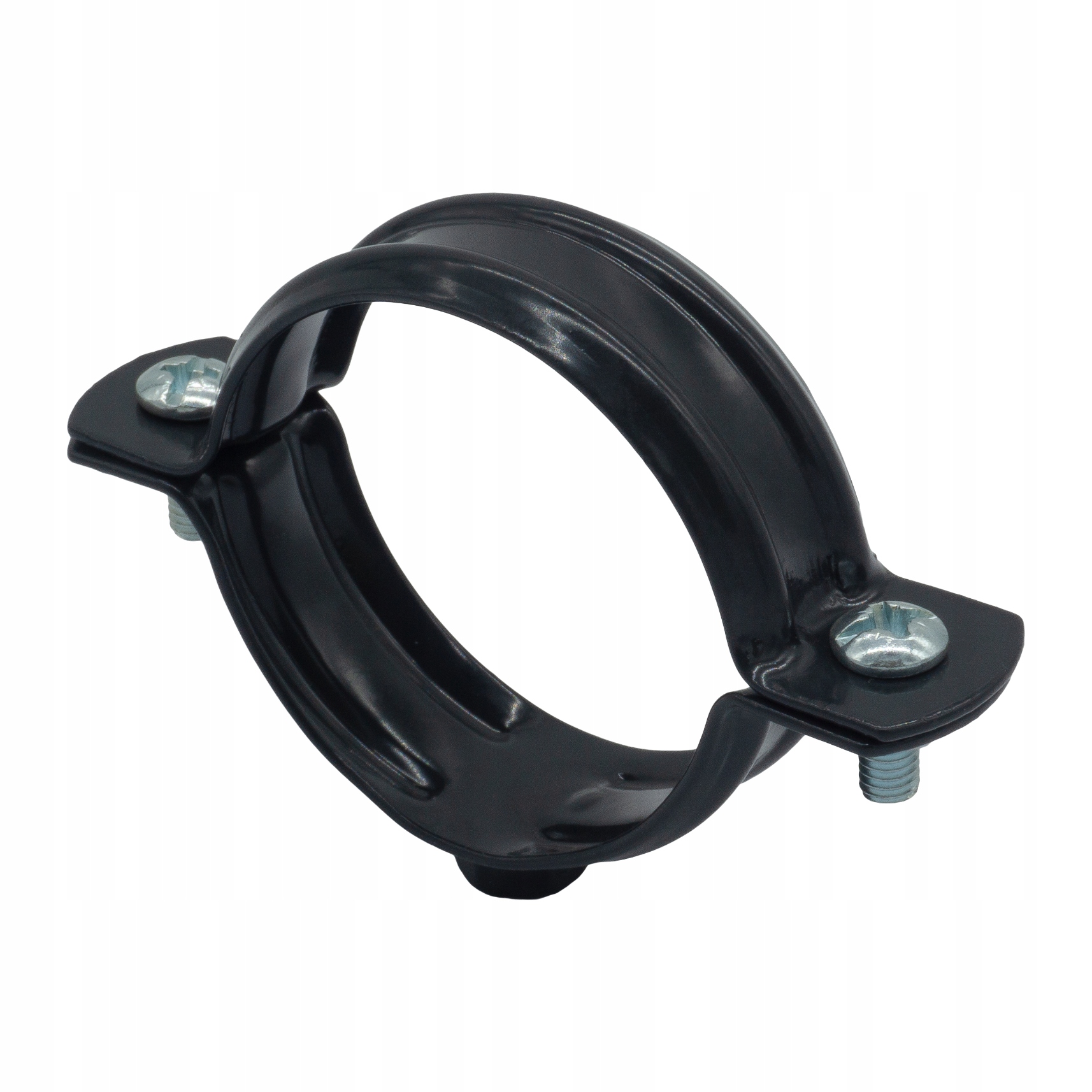 Uchwyt - Obejma do Rury Spustowej do PVC fi 63 mm Grafit Antracyt 7021 ...