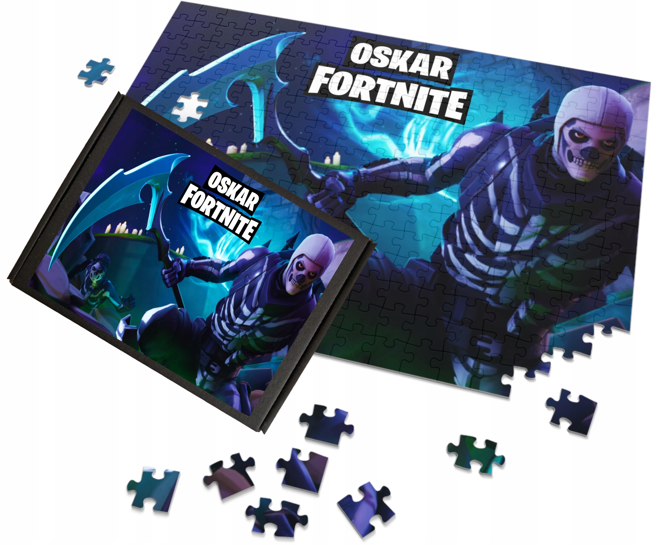 Puzzle FORTNITE s libovolným nápis A3 A4, (5906817154774) • Ceny, Recenze - Allegro