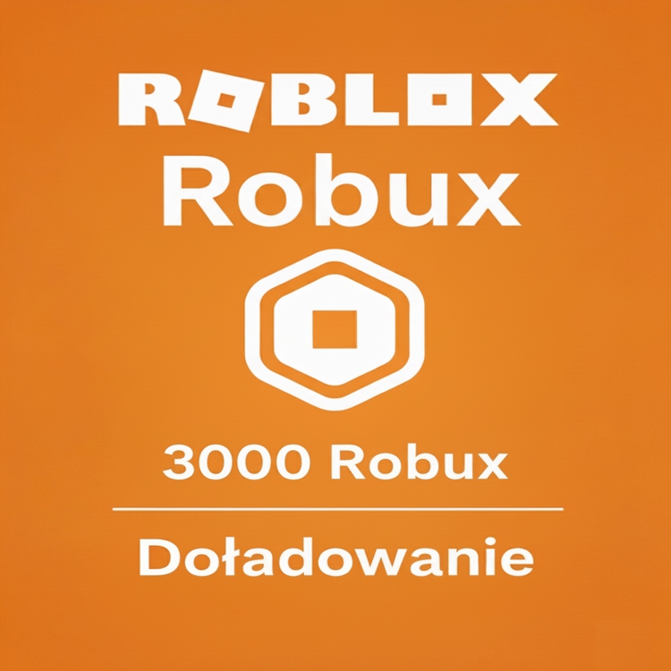 3000 ROBUX | DOŁADOWANIE NA TWOJE KONTO | ROBLOX 16375769288 - Sklepy ...