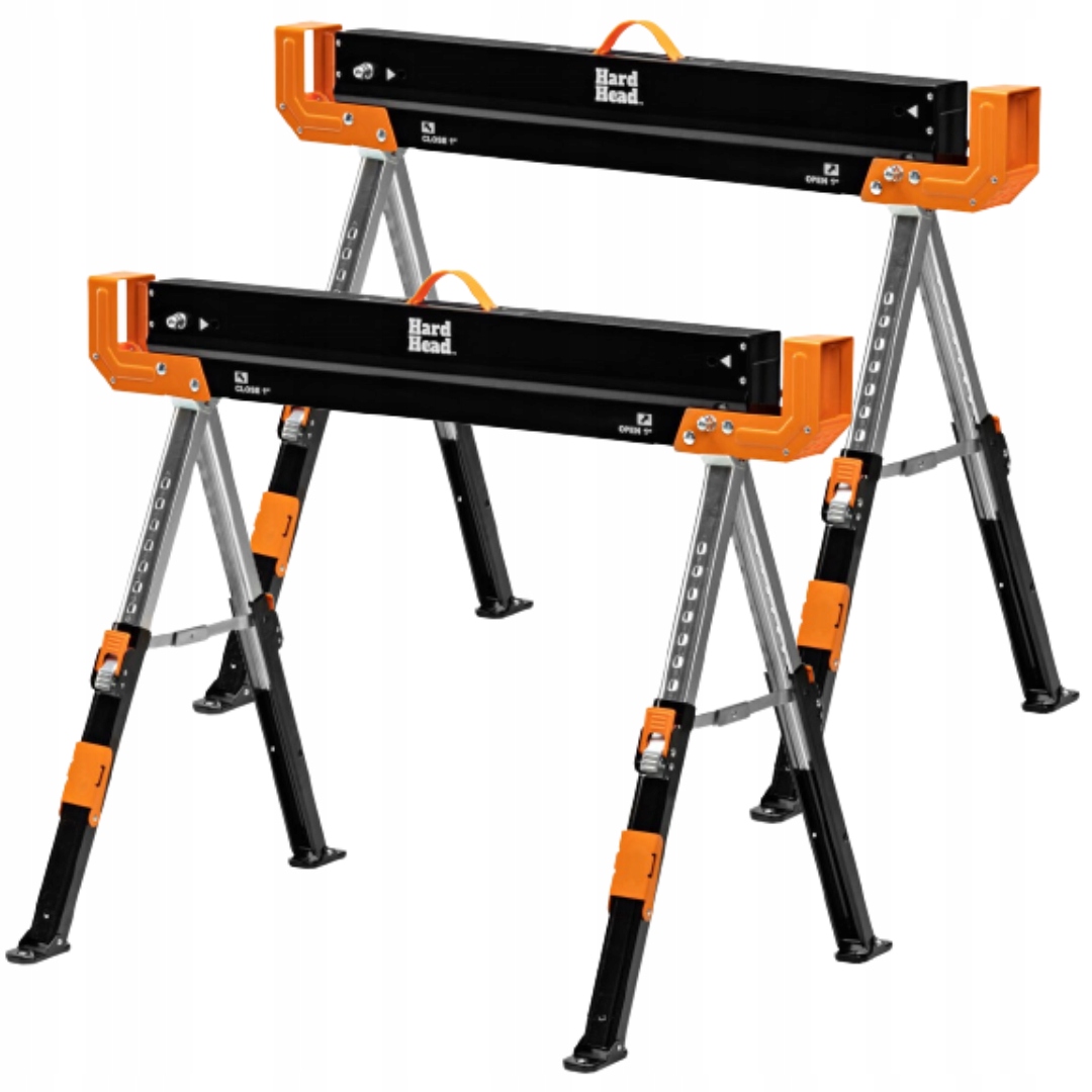 KOZIOŁ ROBOCZY KOZIOŁEK SKŁADANY KOBYŁKA DO 590 KG x 2 (7330571457884 ...