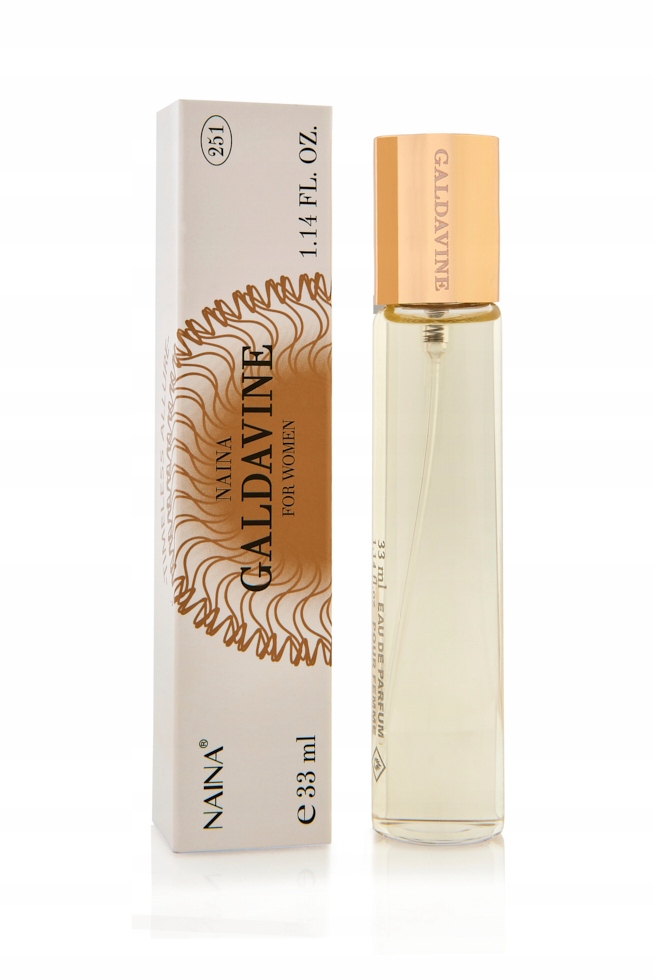PERFUMY DAMSKIE PERFUMETKI NAINA GALDAVINE TWAŁE PERFUMY 33ML ...
