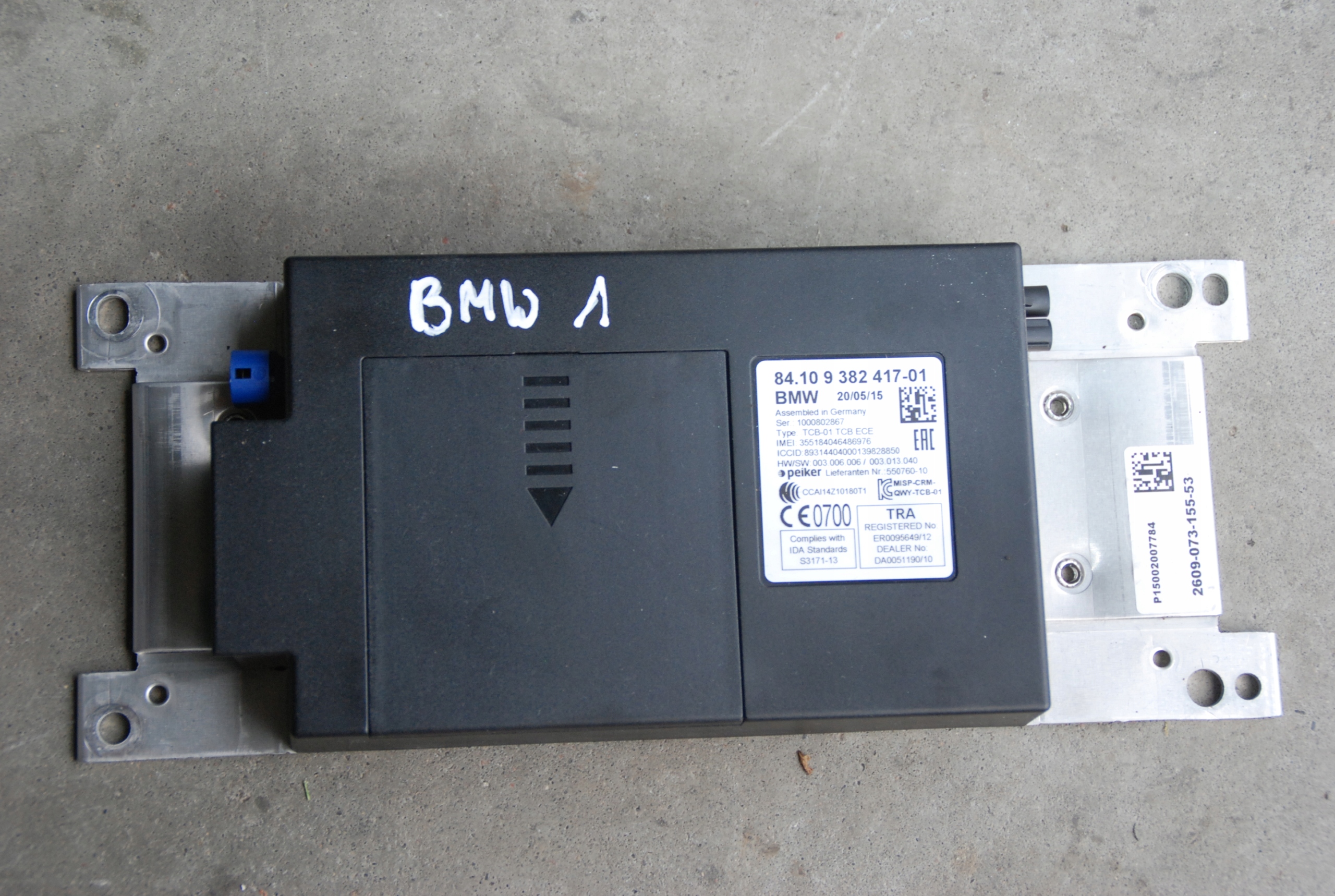 MODUŁ STEROWNIK TELEMATIC 9382417 BMW F20 F21 F30 • Cena, Opinie - Allegro