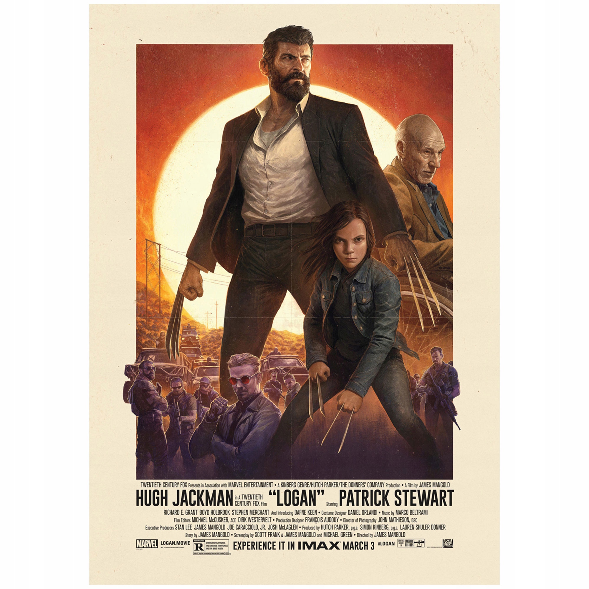 Plakat Logan Wolverine Hugh Jackman IMAX Poster • Cena, Opinie ...