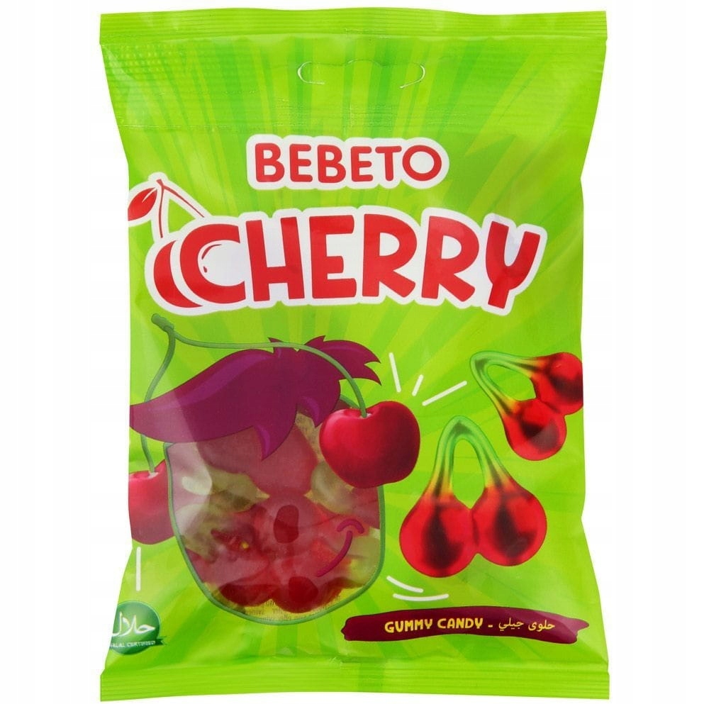 Bebeto Żelki Cherry wiśnie 80g 13410910366 - Allegro.pl