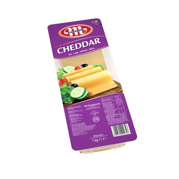 Mlekovita Ser Cheddar plastry 1kg (5900512999753) • Cena, Opinie • Sery ...