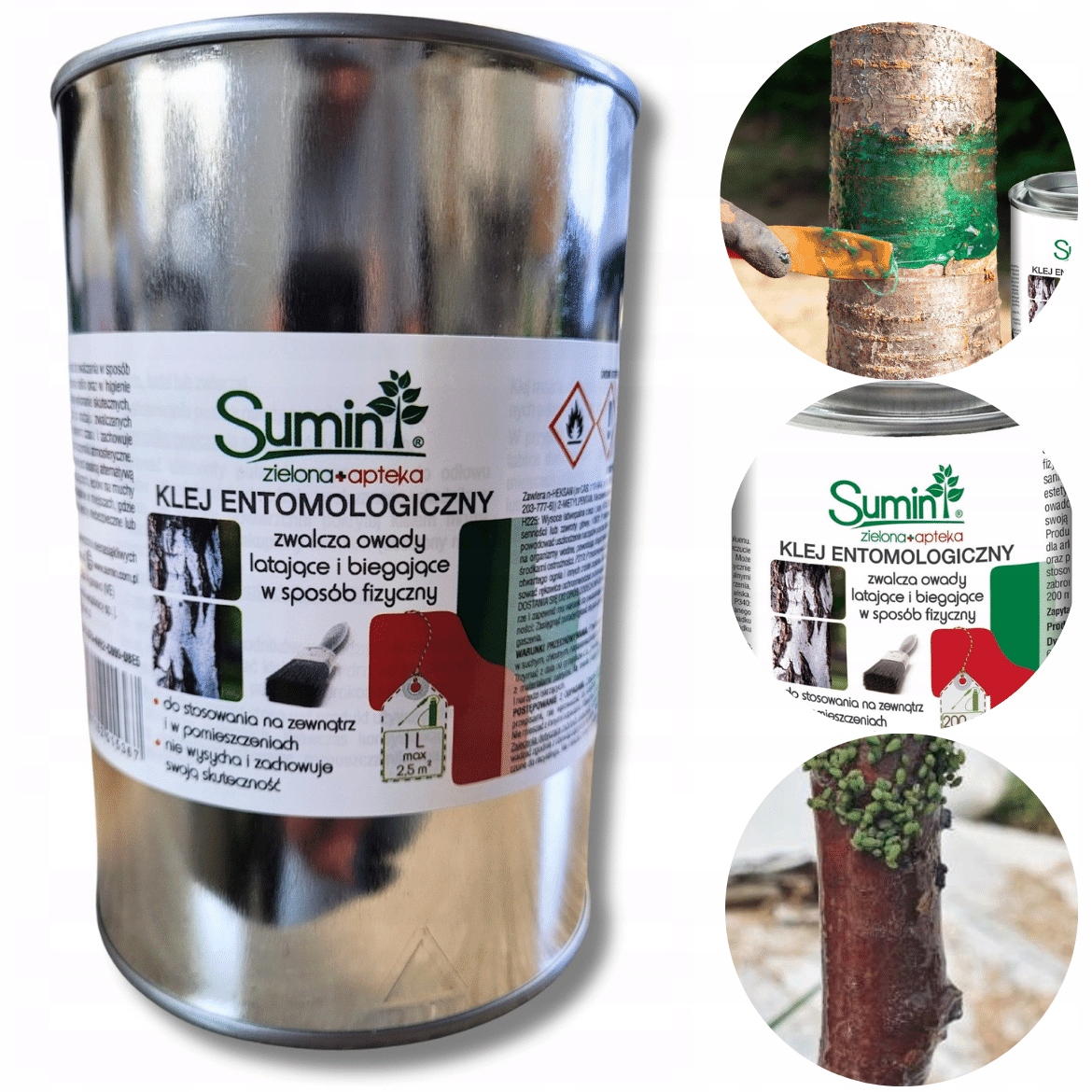 Klej entomologiczny 1L Sumin max na 2.5m2 (5907102015367) • Cena ...