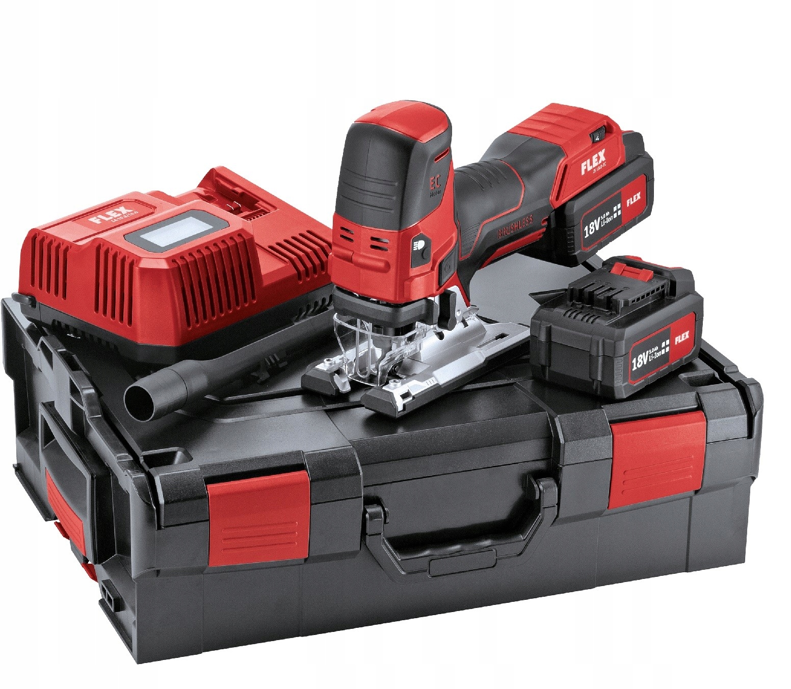 FLEX JS 18.0-EC/5.0 Set Wyrzynarka akumulatorowa 18,0 V - ZESTAW (4030293220713) • Cena, Opinie ...