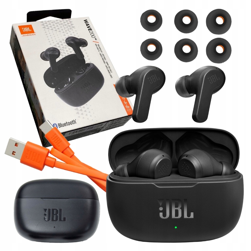 Bezprzewodowe Słuchawki Bluetooth ANC JBL 40h IPX4 Słuchawki Douszne ...