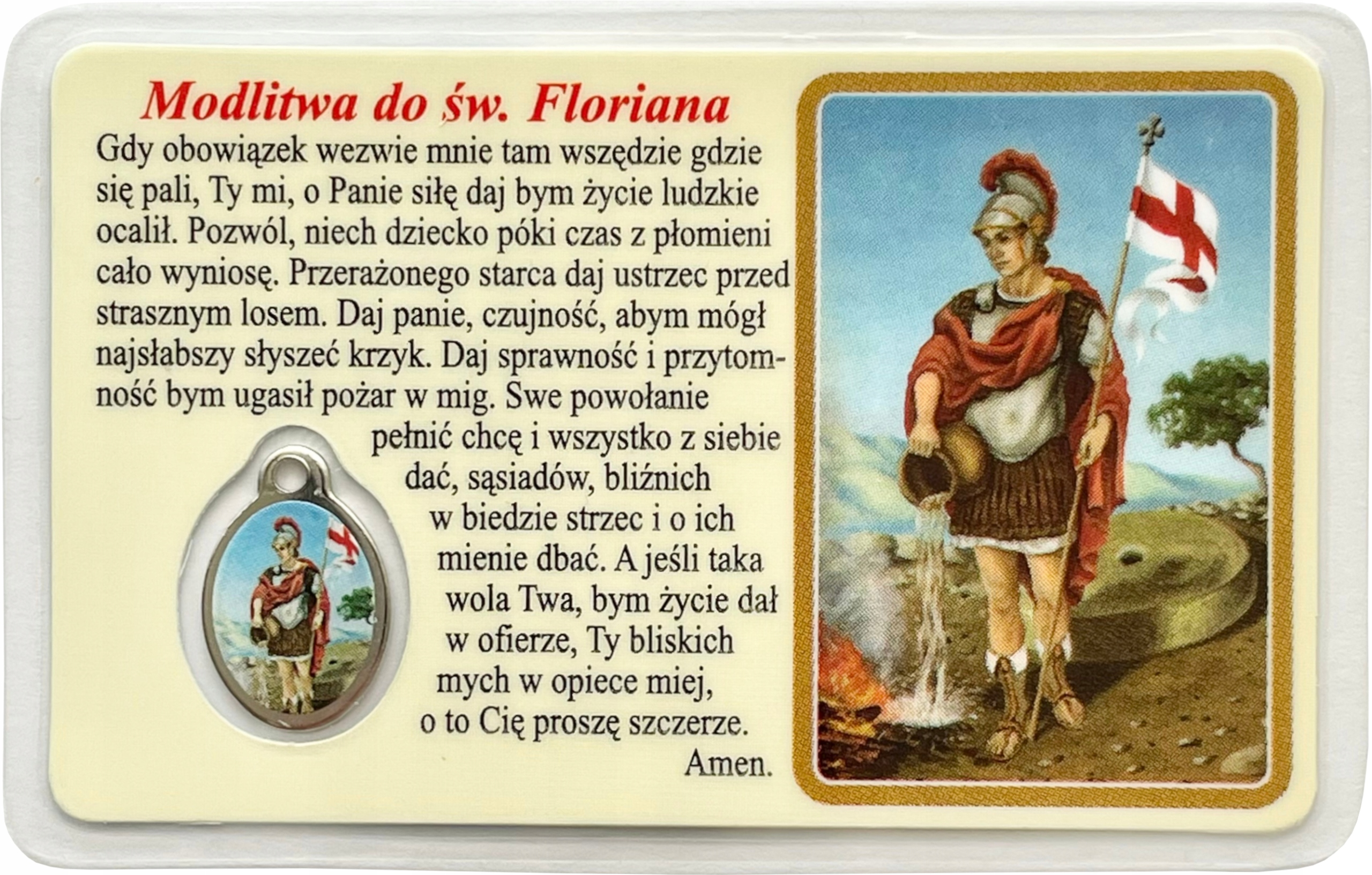 Medalik Florian - Niska cena na Allegro.pl