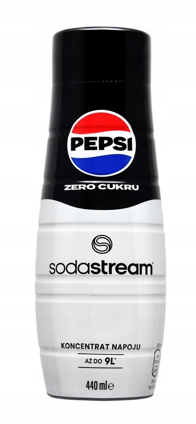 Syrop do wody SodaStream PEPSI MAX 440 ml - Sklep, Opinie, Cena w Allegro