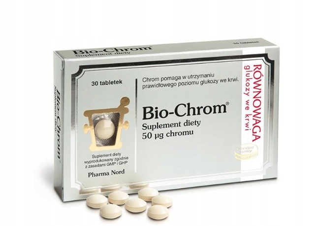 Suplement diety Pharma Nord Bio-Chrom tabletki 30 szt. - porównaj ceny ...