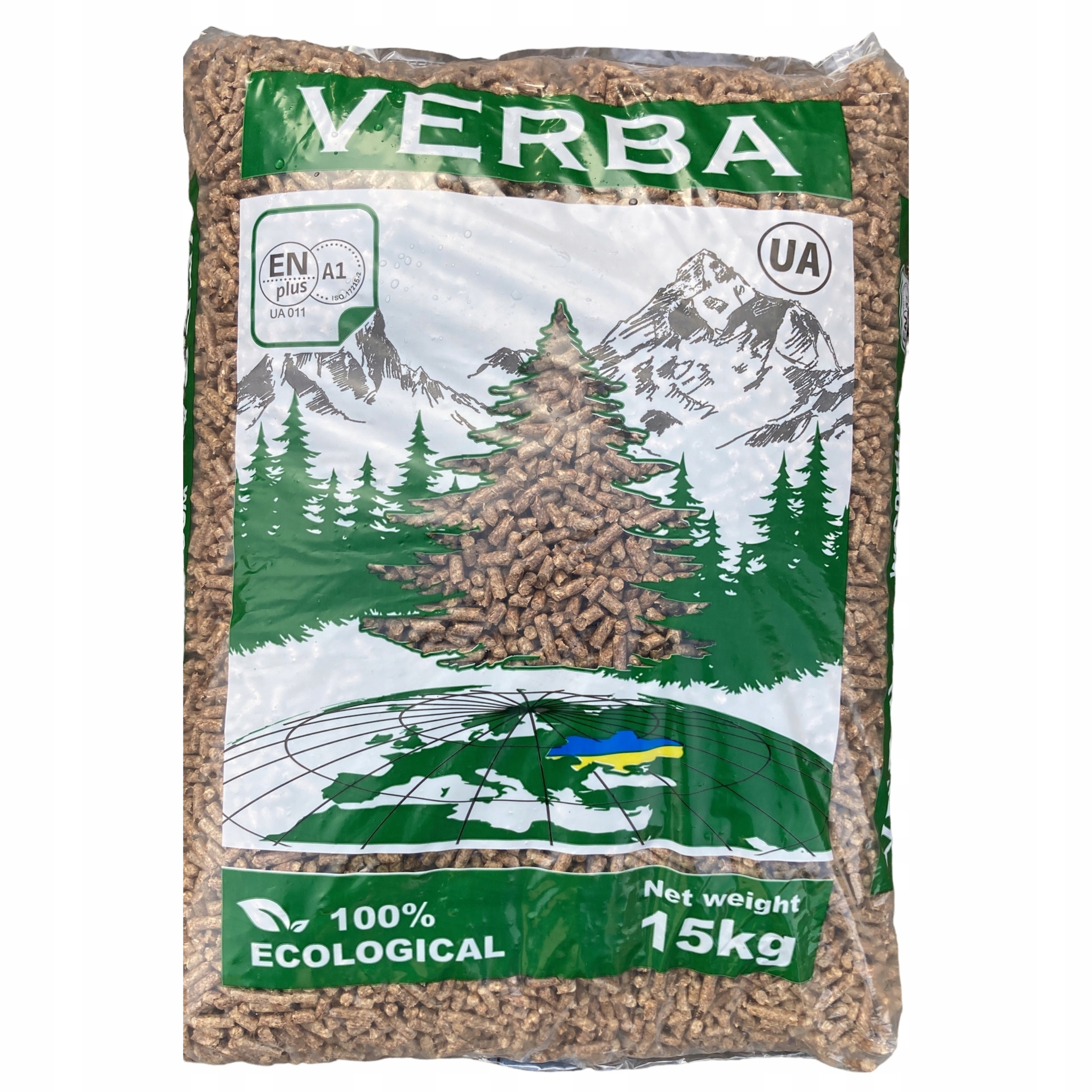 PELET DRZEWNY - PELLET VERBA A1 EN - 23100 KG • Opinie - Allegro