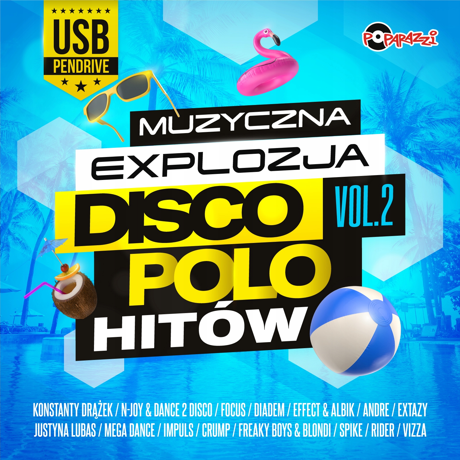 SKŁADANKA - MUZYCZNA EXPLOZJA DISCO POLO HITÓW VOL.2 (PENDRIVE) NOWOŚĆ 2025 16982925508 - Sklepy ...