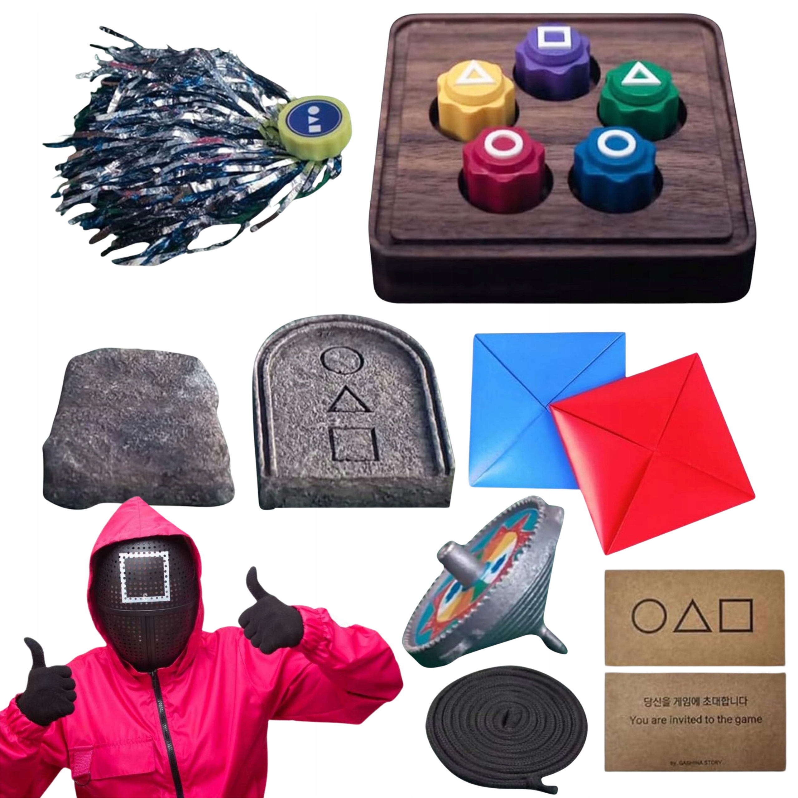 Zestaw Gier Squid Game - Niska cena na Allegro