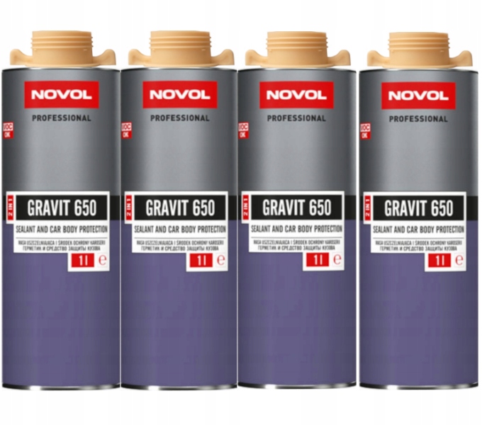 NOVOL GRAVIT 650 масса мера защиты 2в1 бежевый 4Л купить на Avtoex из ...