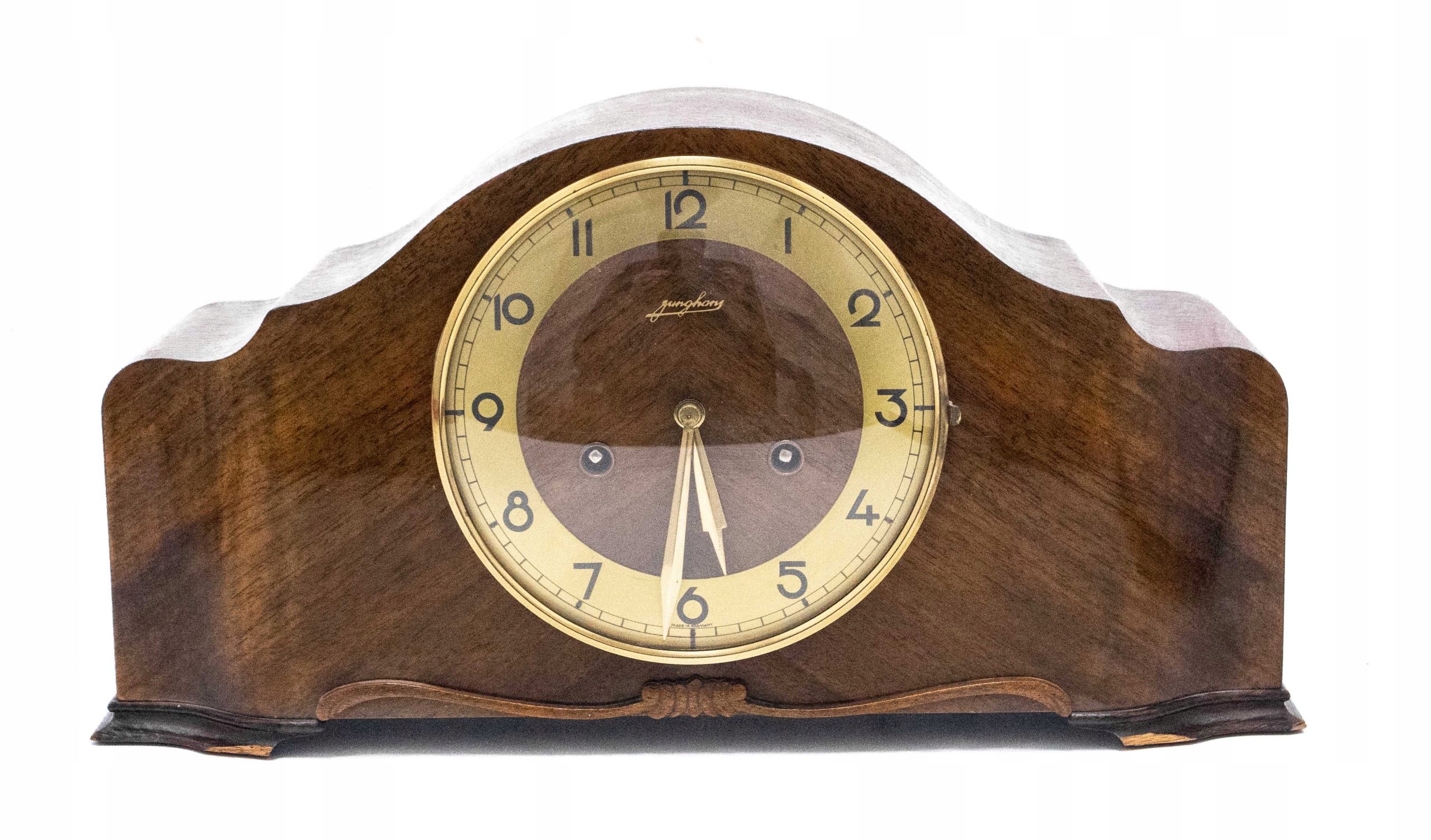 STARY ZEGAR KOMINKOWY JUNGHANS • Cena, Opinie • Kominkowe 17661642739 • Allegro