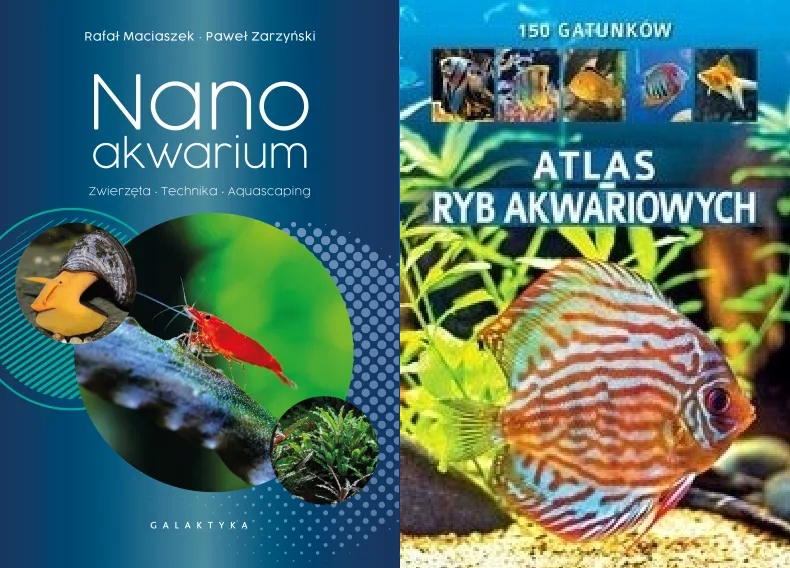 Nanoakwarium + Atlas ryb akwariowych (13634199644) | Książka Allegro