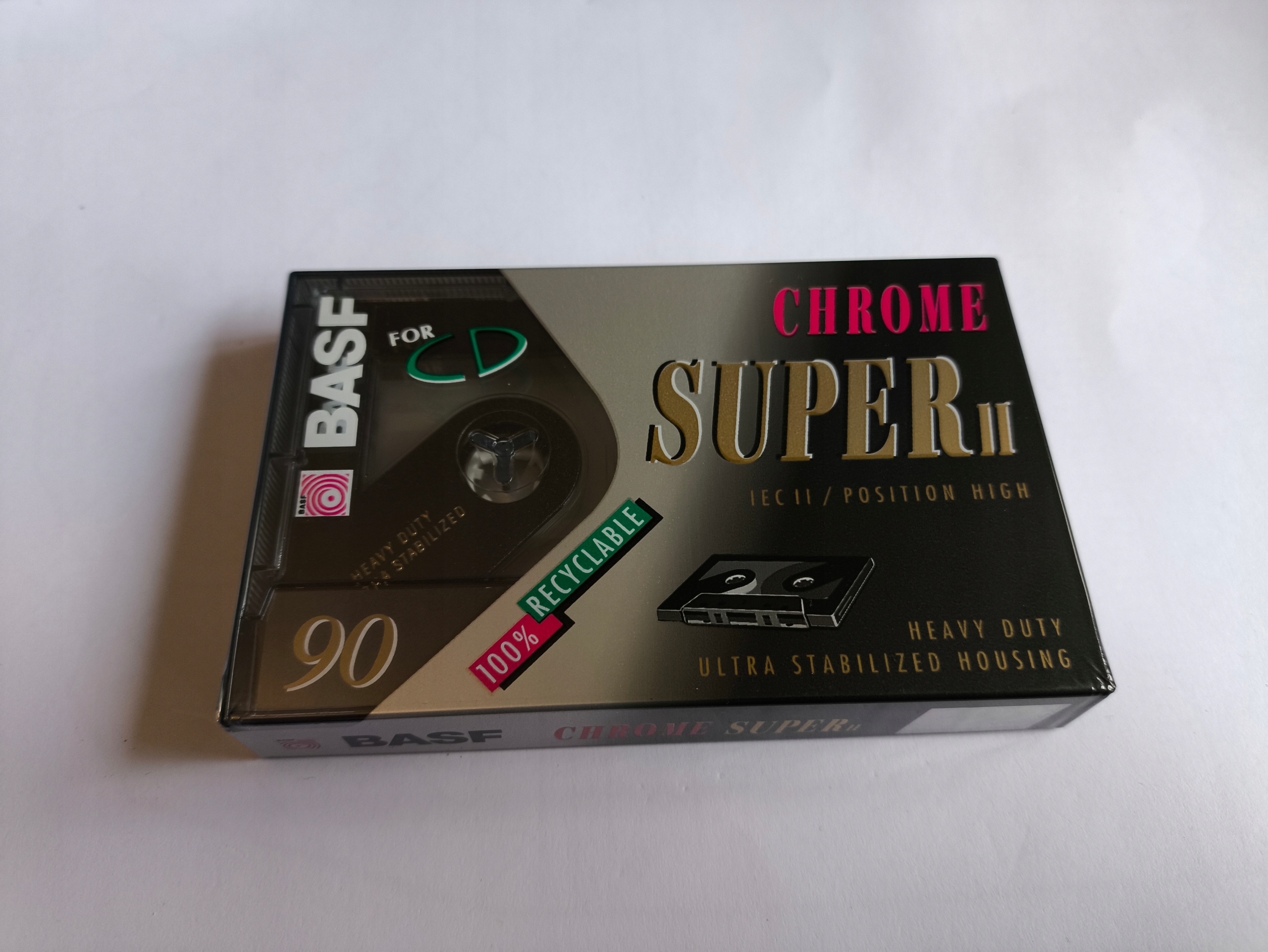 BASF Chrome Super II 100 NOS fólia *1153 za 5910.00HUF-ért - Allegro
