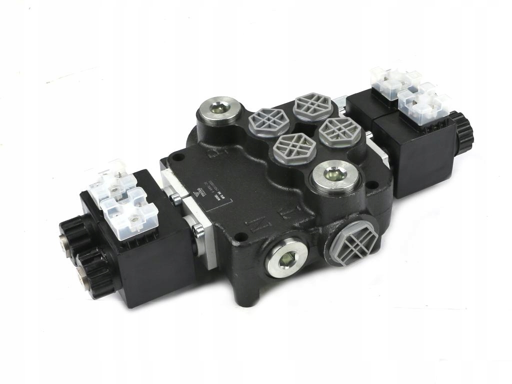 Hydraulický rozdělovač 2-sekční elektricky ovládaný 12V 80L VOIMA [V za 7518 Kč - Allegro