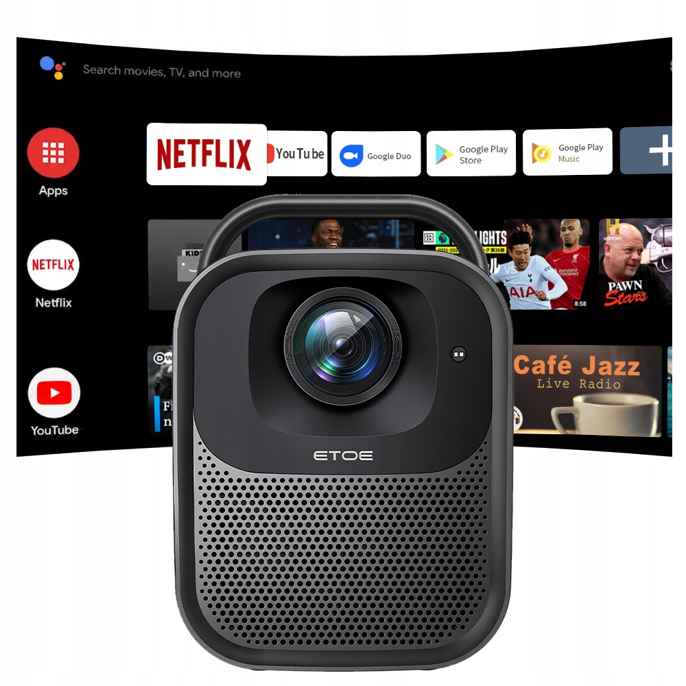 Etoe Projektor E3 Pro - Niska cena na Allegro