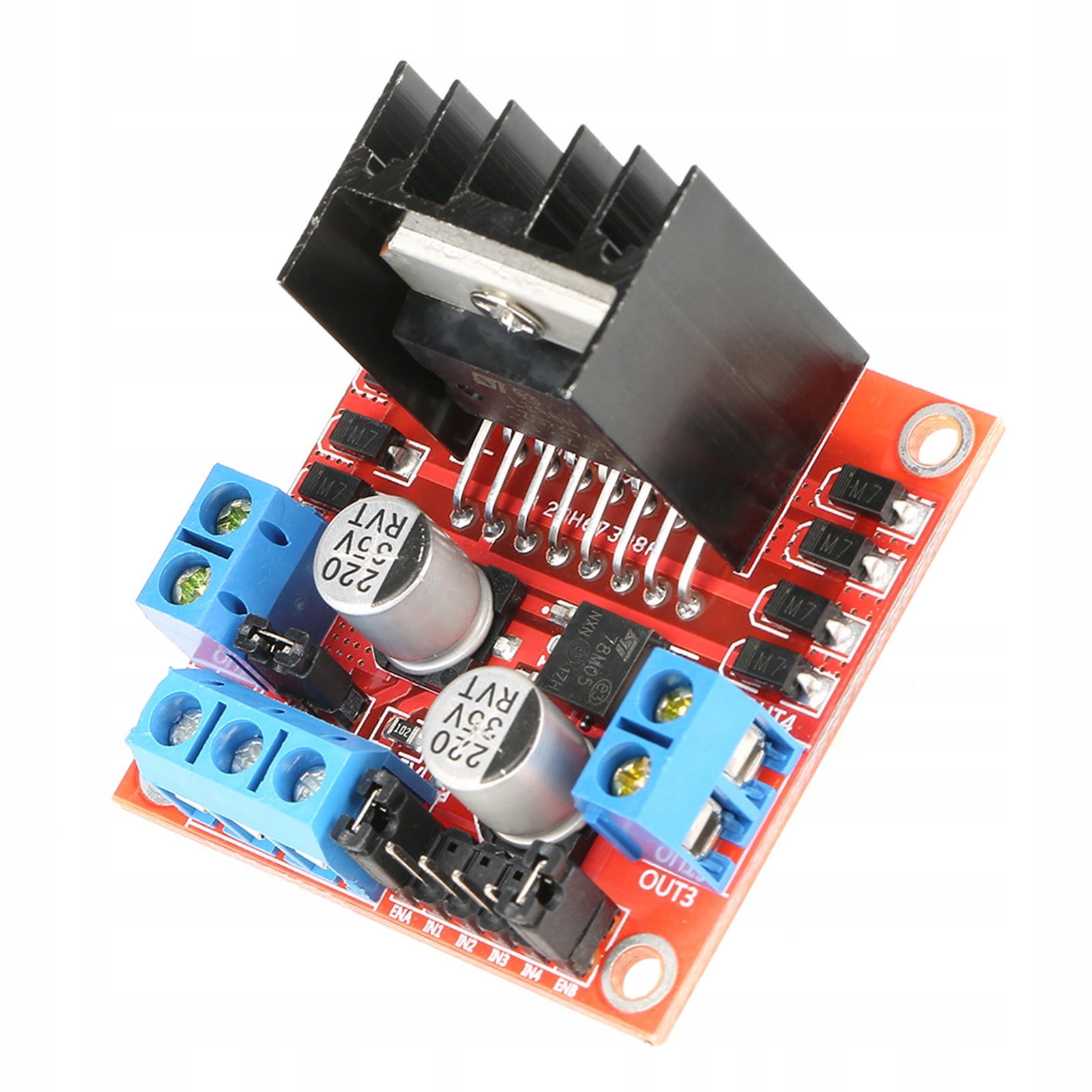 1 ks modul L298N modul H Bridge Driver Board - Allegro
