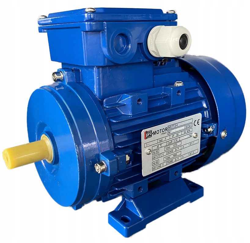 Silnik elektryczny MS 0,25kW 1400 obr/min. 63 B3 • Cena, Opinie • Silniki 15170567708 • Allegro