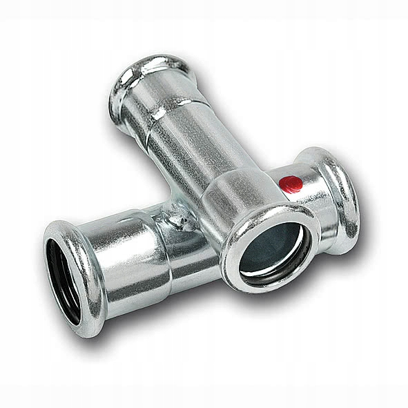 CZWÓRNIK DWUPŁASZCZYZNOWY 18 x 15 x 15 mm SANHA STEEL PRESS STAL WĘGLOWA (4021343412431) • Cena ...