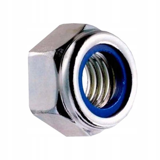 MATICE M24 6-ÚHELNÍKOVÁ SAMOKONTRUJÍCÍ POZINK Kl.8.8 DIN985 1KILOGRAM ...