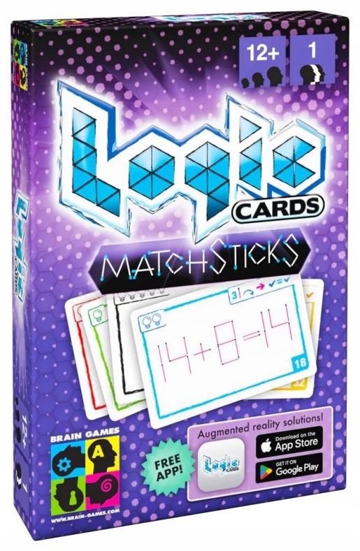 Logic Cards Matchsticks BRAIN GAMES - Stan: Nowy 32.03PLN - Sklepy, Opinie, Ceny w Allegro