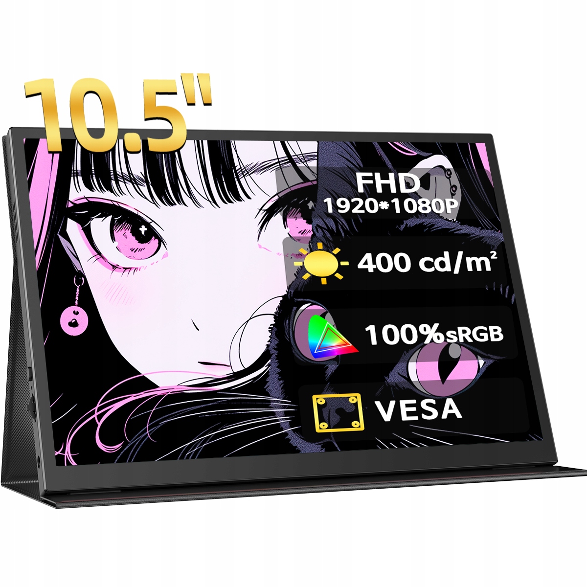 Monitor LCD UPERFECT M105T01W-S 10,5 " 1920 x 1200 px IPS / PLS - Sklep, Opinie, Cena w Allegro