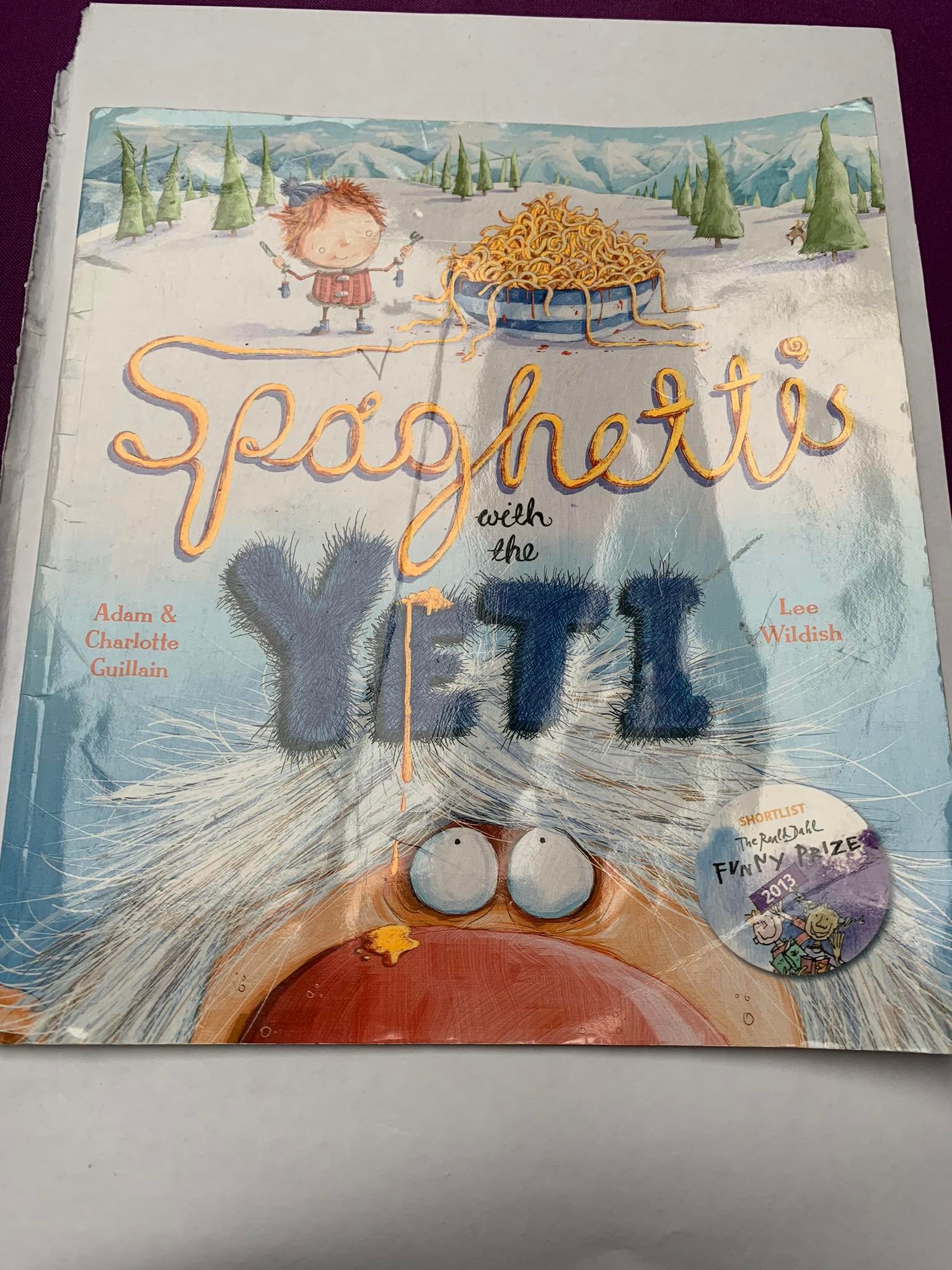 Spaghetti With the Yeti Charlotte Guillain Książki dla dzieci ...