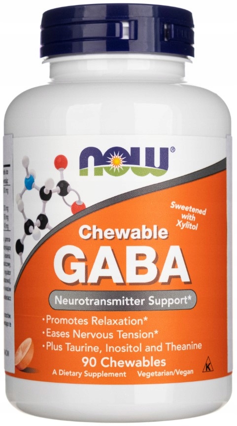 Suplement diety GABA Now Foods 90 tabl. do ssania - porównaj ceny ...