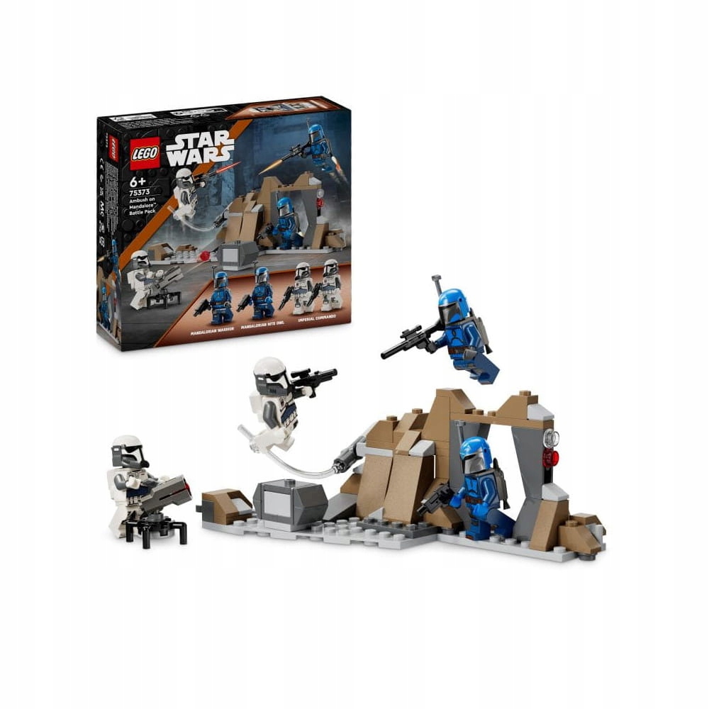 LEGO Star Wars 75373 Mandalorian Ambush csatacsomag 75373 Star Wars ...